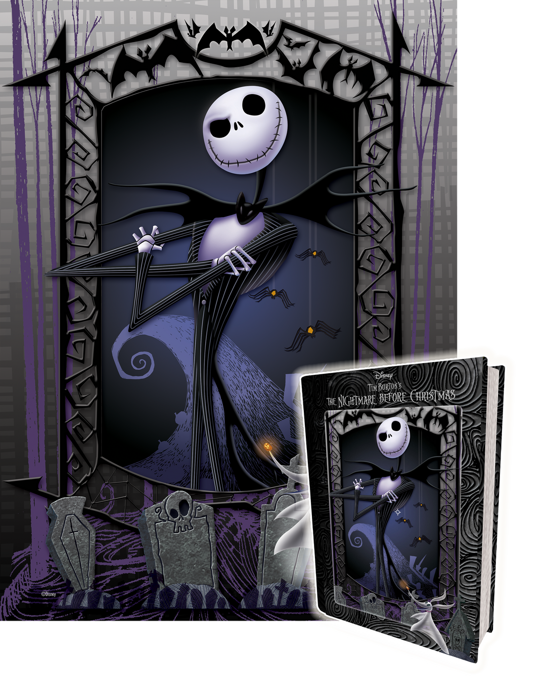 Puzzlr The Nightmare Before Christmas Disney 3D Jigsaw Puzzle 35558 ...